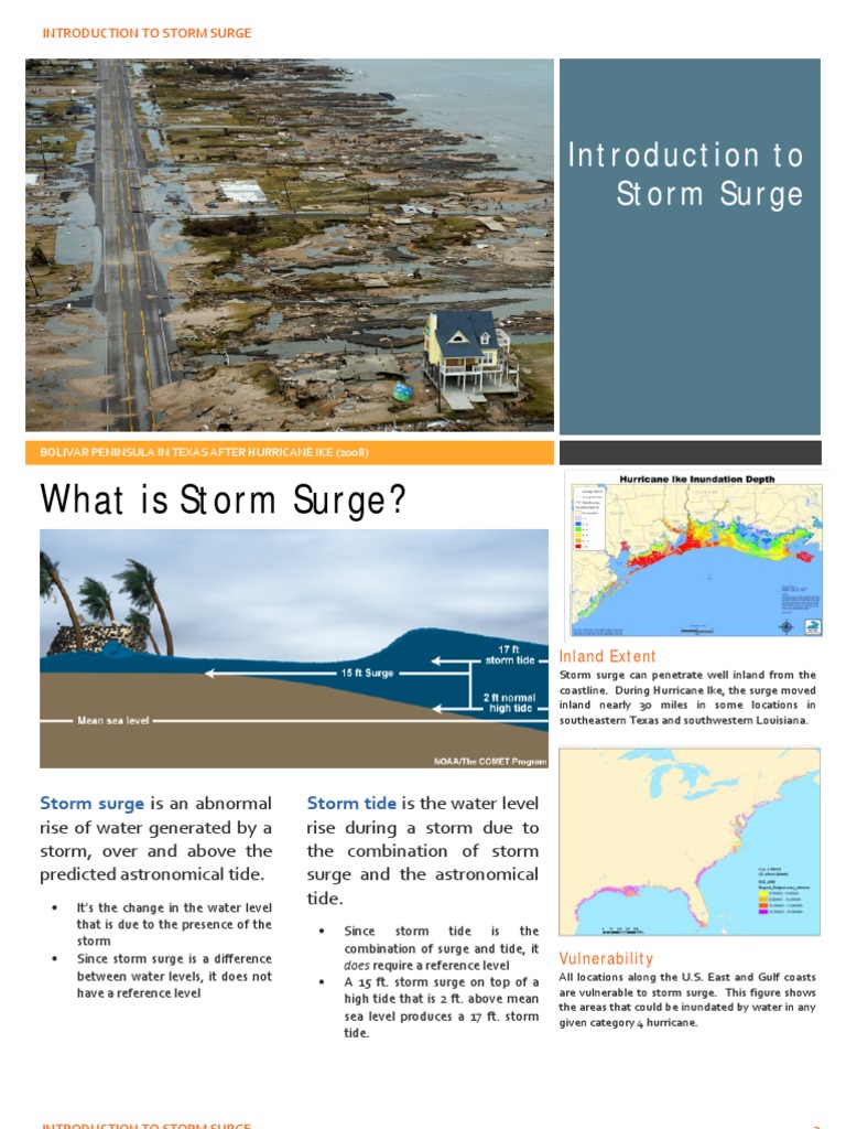 Understanding Storm Surge Dynamics | PDF | Travel | Law