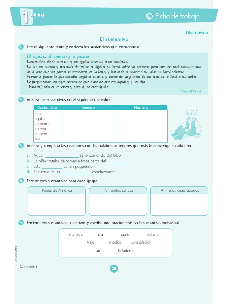 Fichas Gramaticales para Primaria | PDF | Verbo | Adverbio