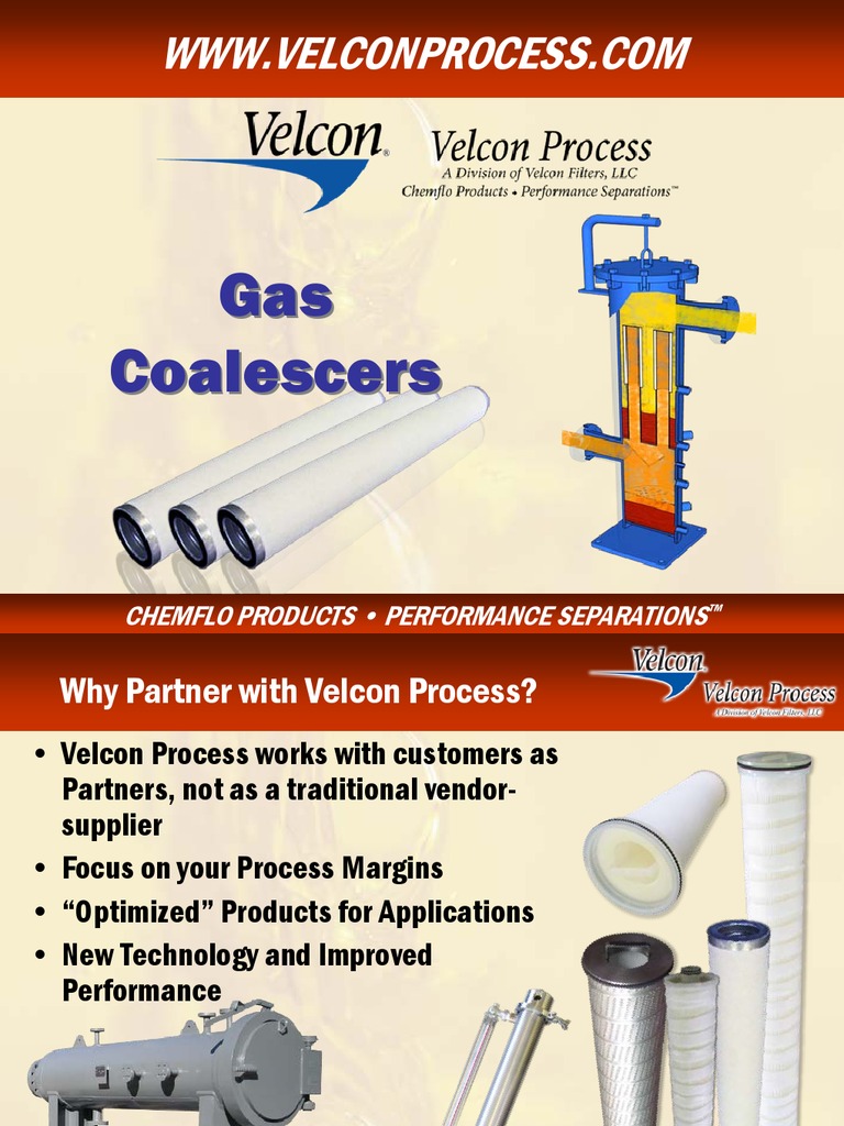 Coalescer | Natural Gas | Gas Compressor