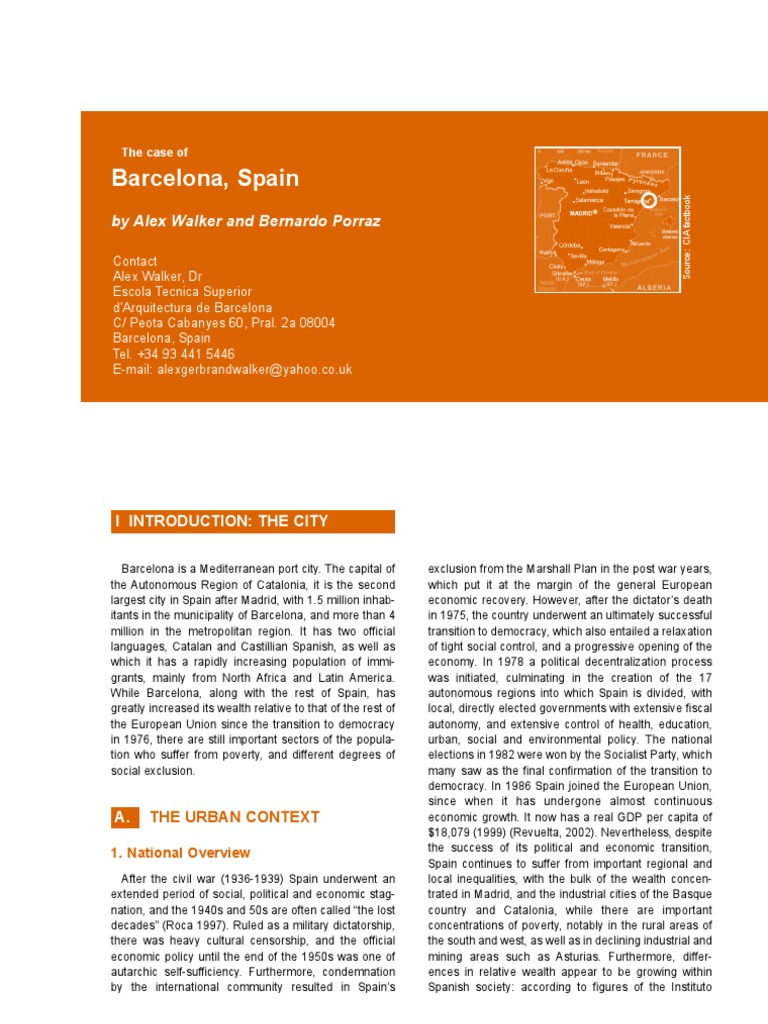 Barcelona | PDF | Slum | Barcelona