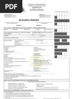 Building Permit Form Sample Quezon City | PDF | Specification ...