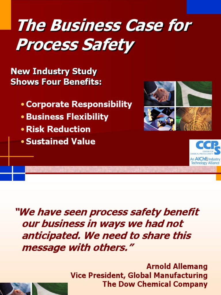 The Business Case For Process Safety | PDF | Corporate Social ...