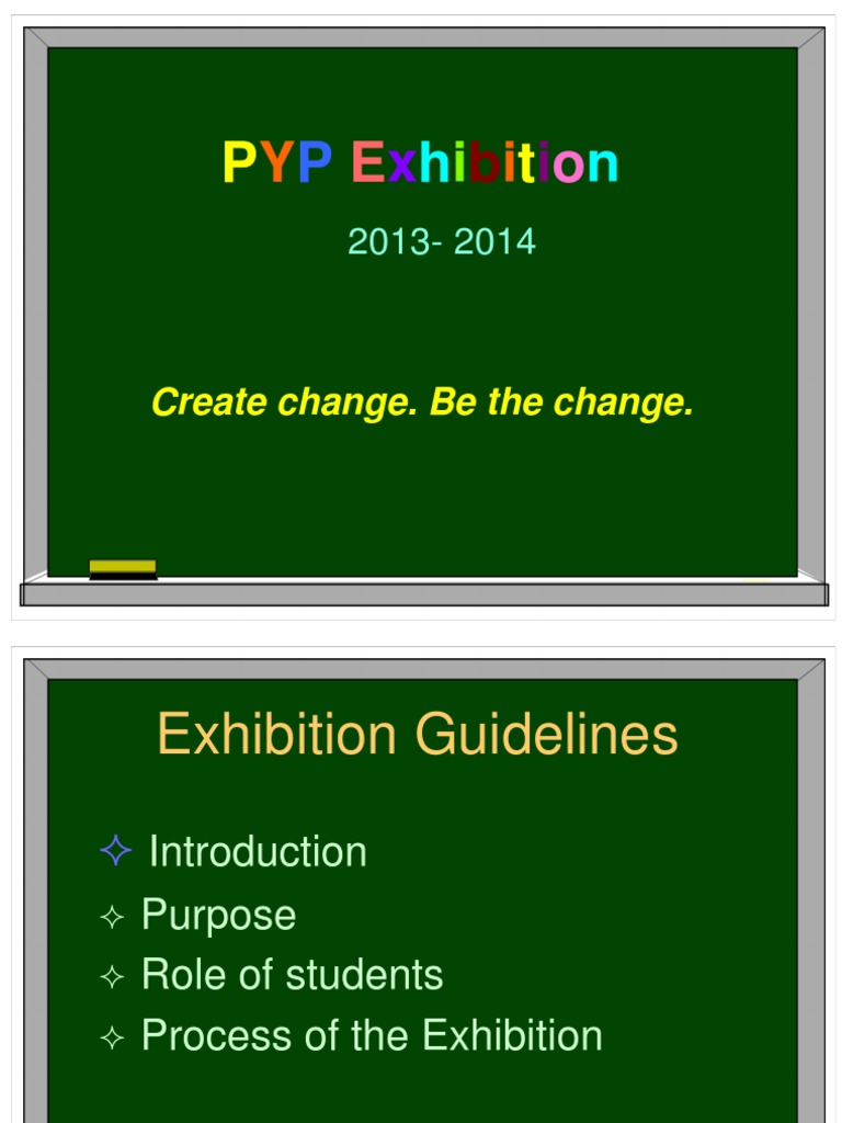 Pyp Exhibition Orientation For Students | PDF