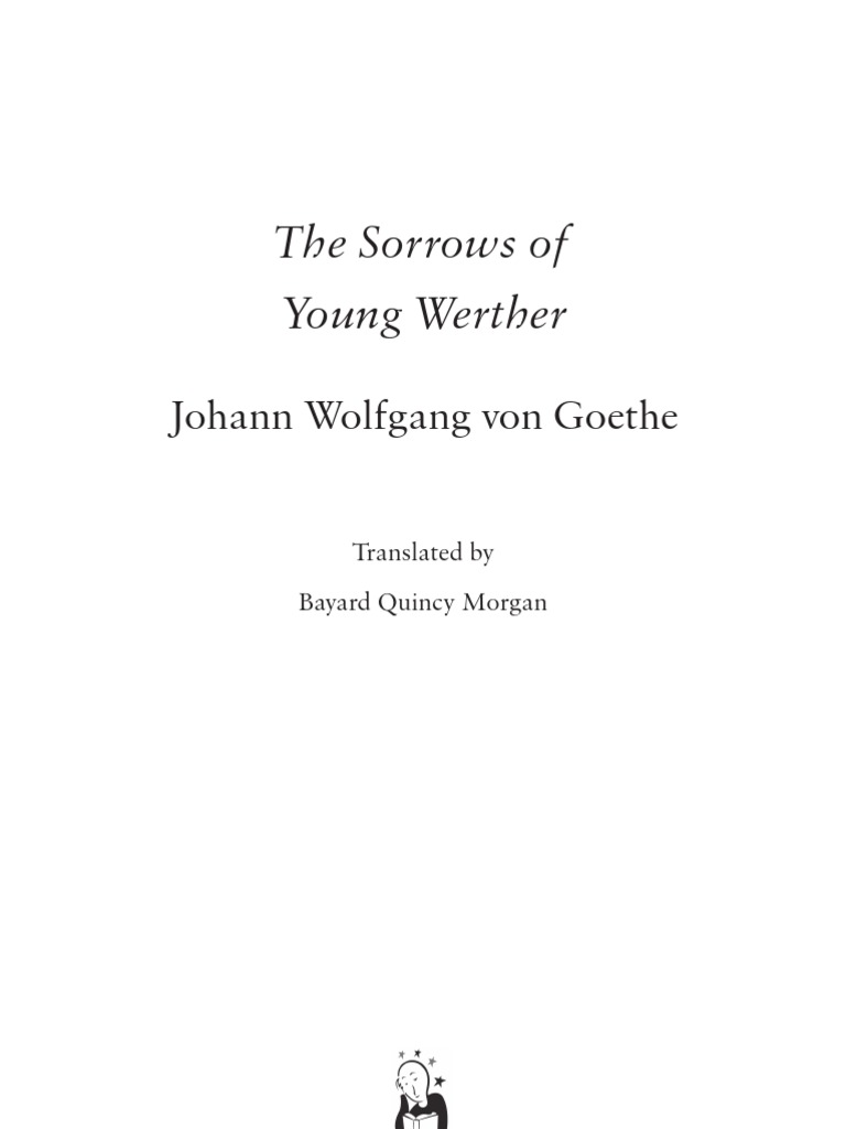 The Sorrows of Young Werther - Johann Wolfgang Von Goethe | PDF | The ...