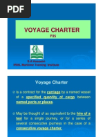 Charter Party Contract | PDF | Cargo | Ships
