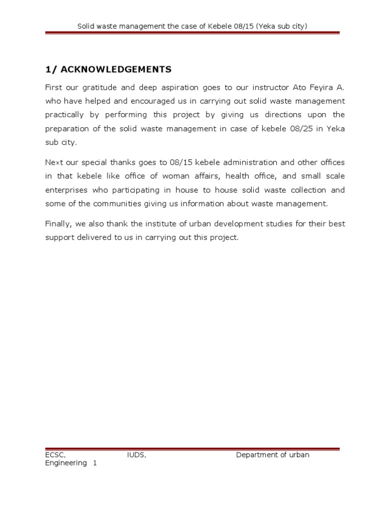 Waste Final Draft G-21 | Download Free PDF | Waste Management ...