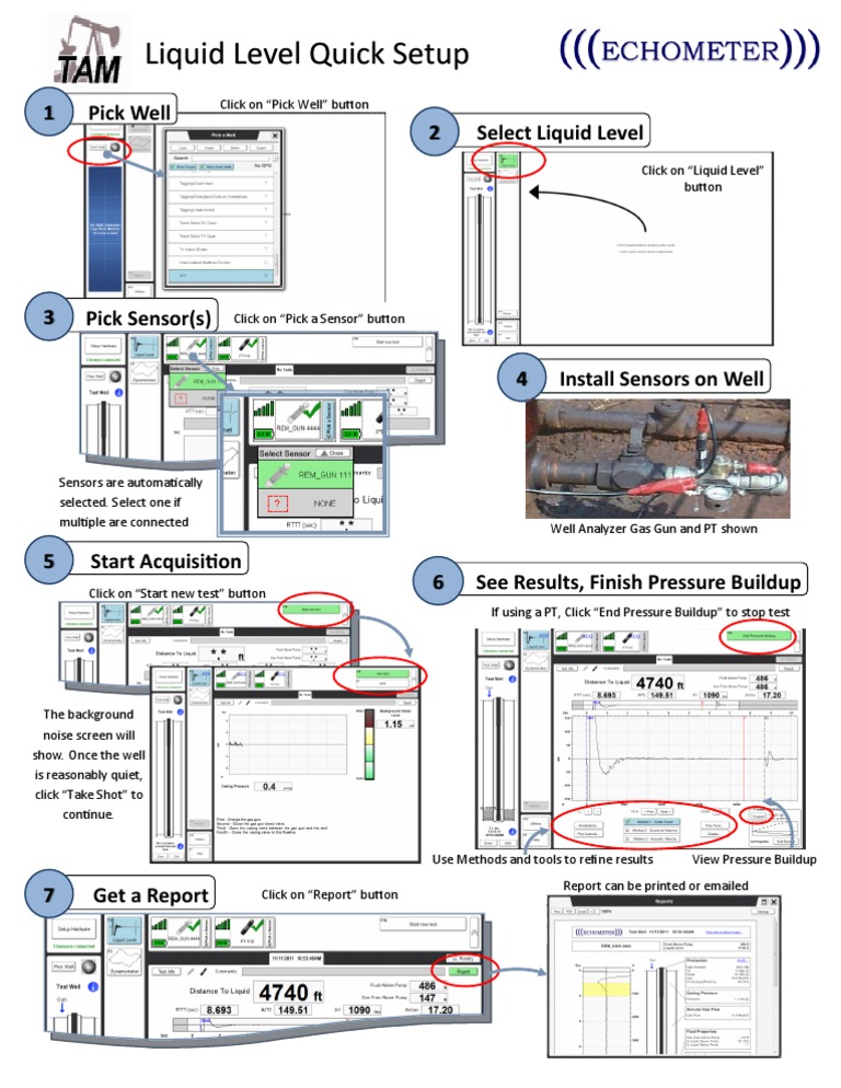 Liquid Level Setup | PDF