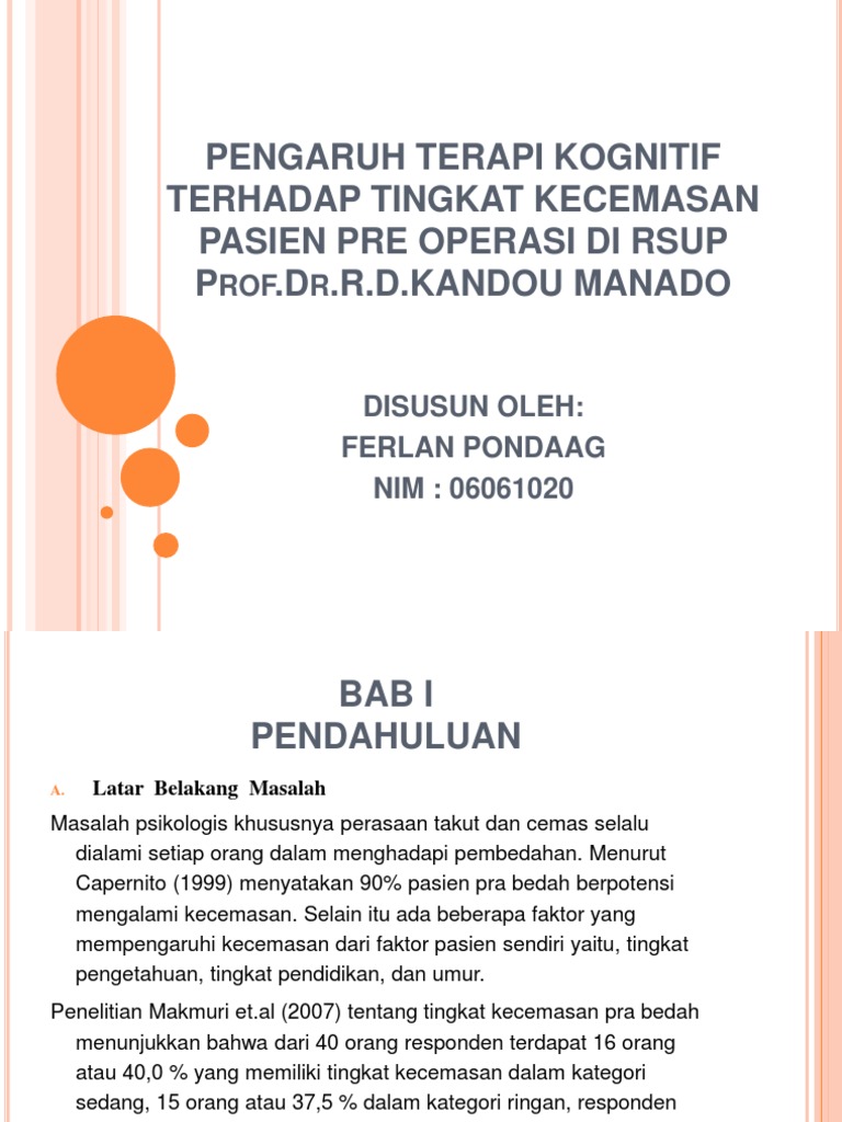 Power Point Terapi Kognitif | PDF | Sains & Matematika