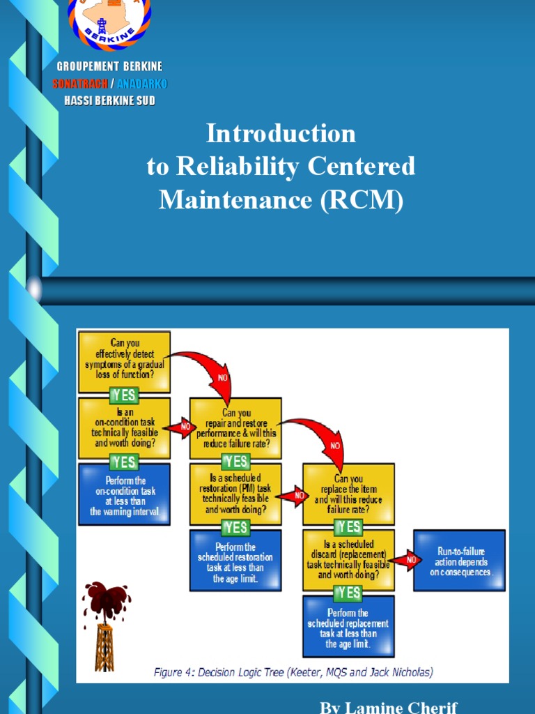 Introduction to Rcm by l.cherif | Reliability Engineering | Production ...