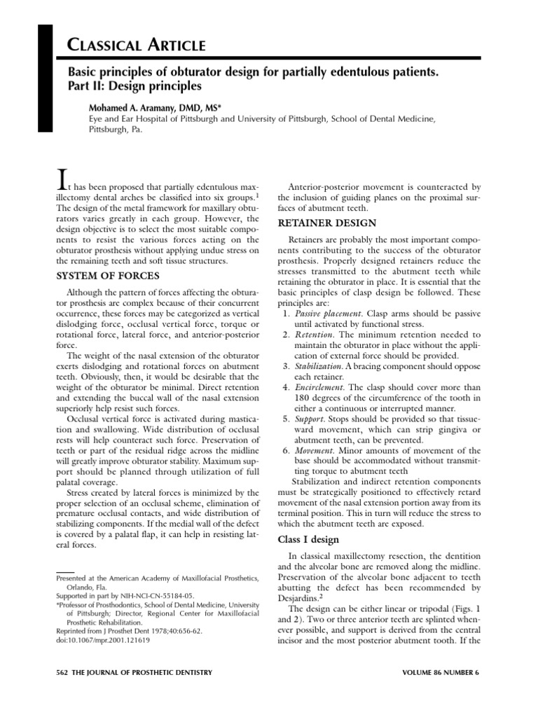 Klasifikasi Aramany | PDF | Anatomical Terms Of Location | Tooth