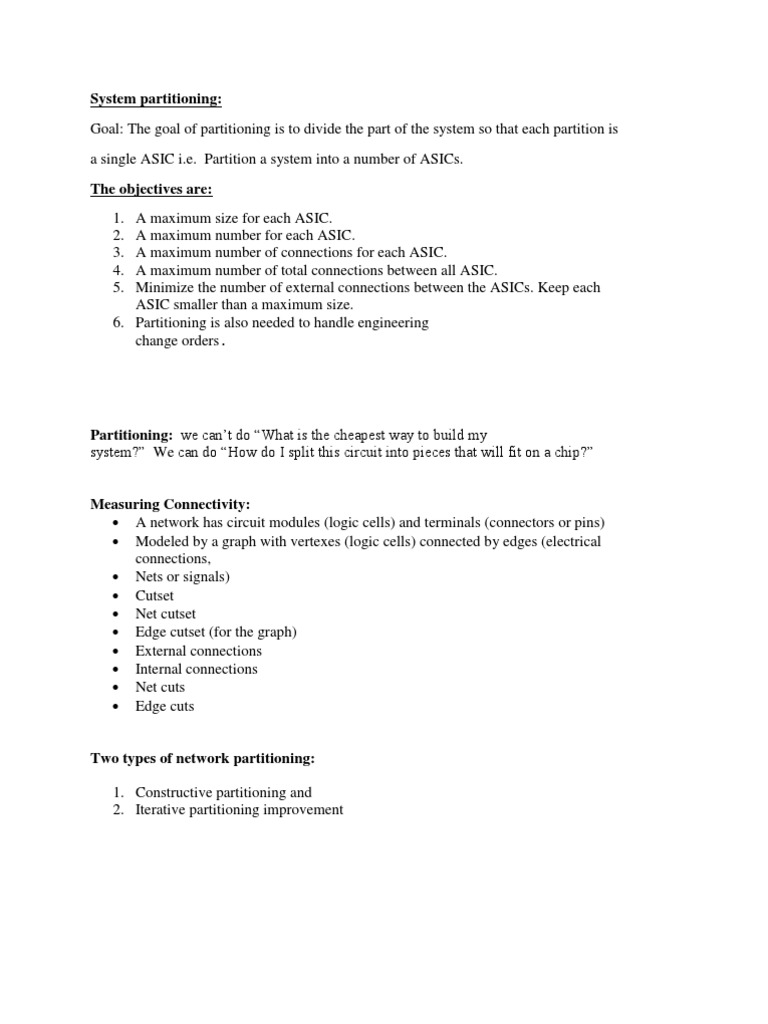 System Partitioning | PDF | Cluster Analysis | Algorithms