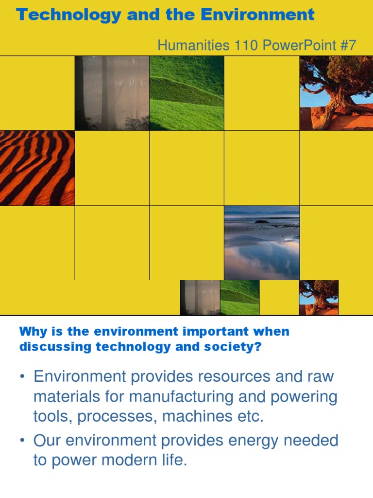 Technology and The Environment Spring 2013 | PDF | Greenhouse Effect ...
