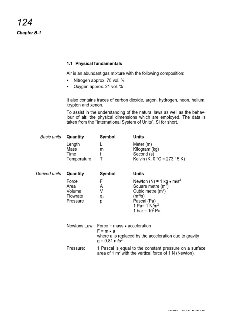 TP101 - Festo Didactic | PDF | Pressure | Gases