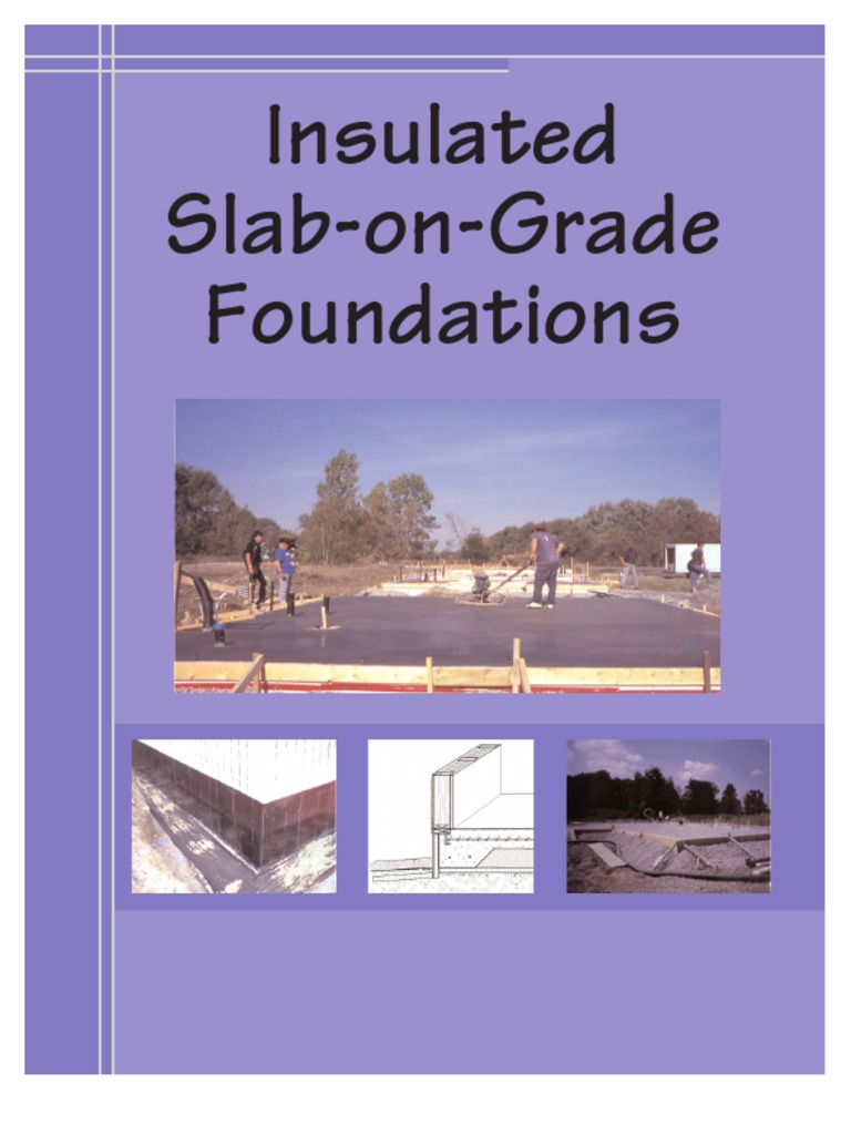 Slab On Grade | PDF | Basement | Concrete