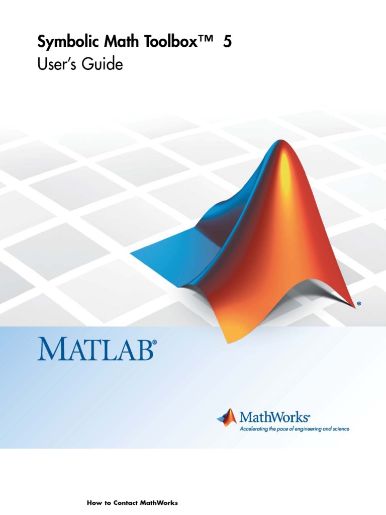 Symbolic Math Toolbox - MATLAB | Matlab | Matrix (Mathematics)