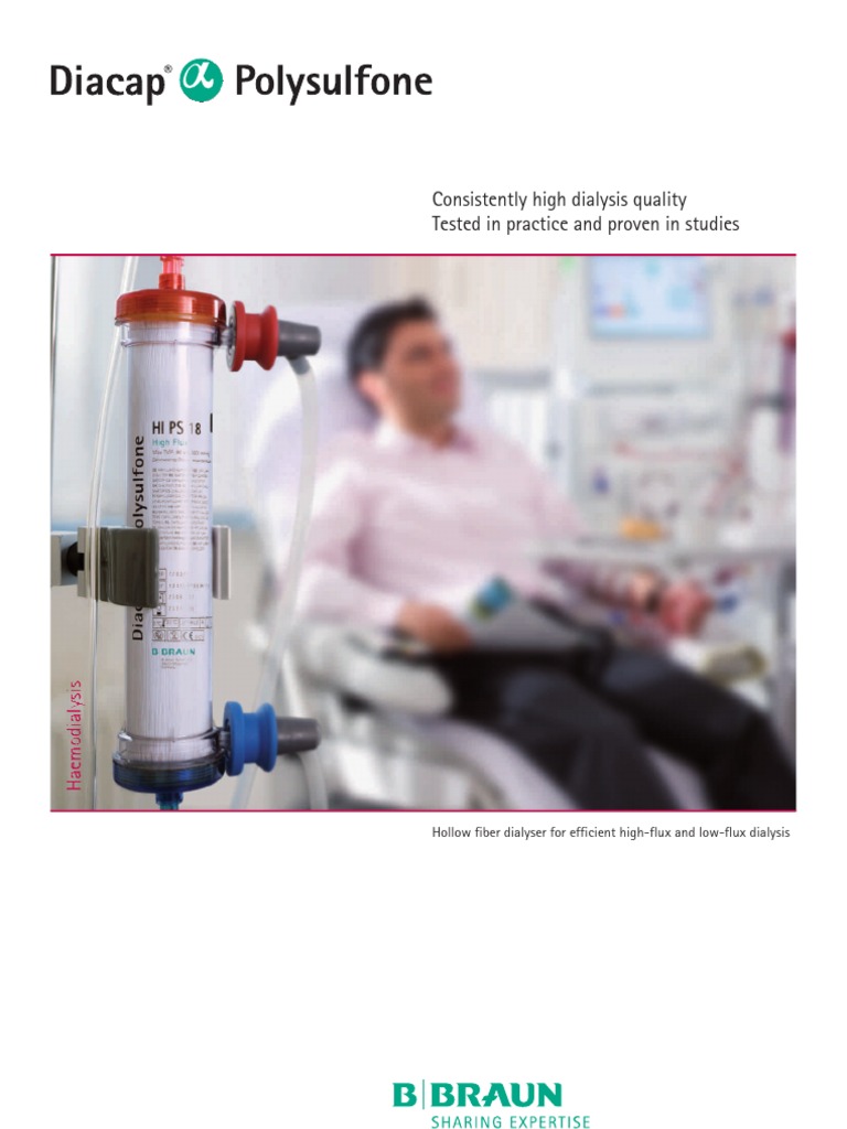7080138A Diacap Polysulfone Prospekt e 01 09 | PDF | Dialysis ...
