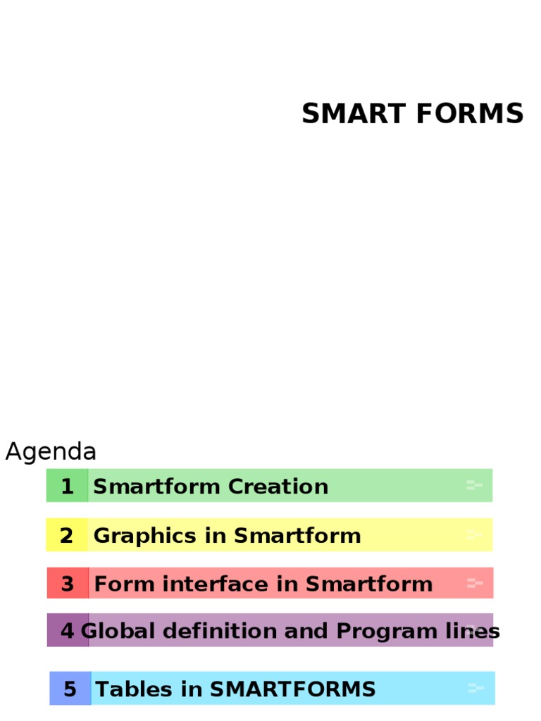 Smartforms Programming Step By Step Download Free Pdf Parameter Computer Programming