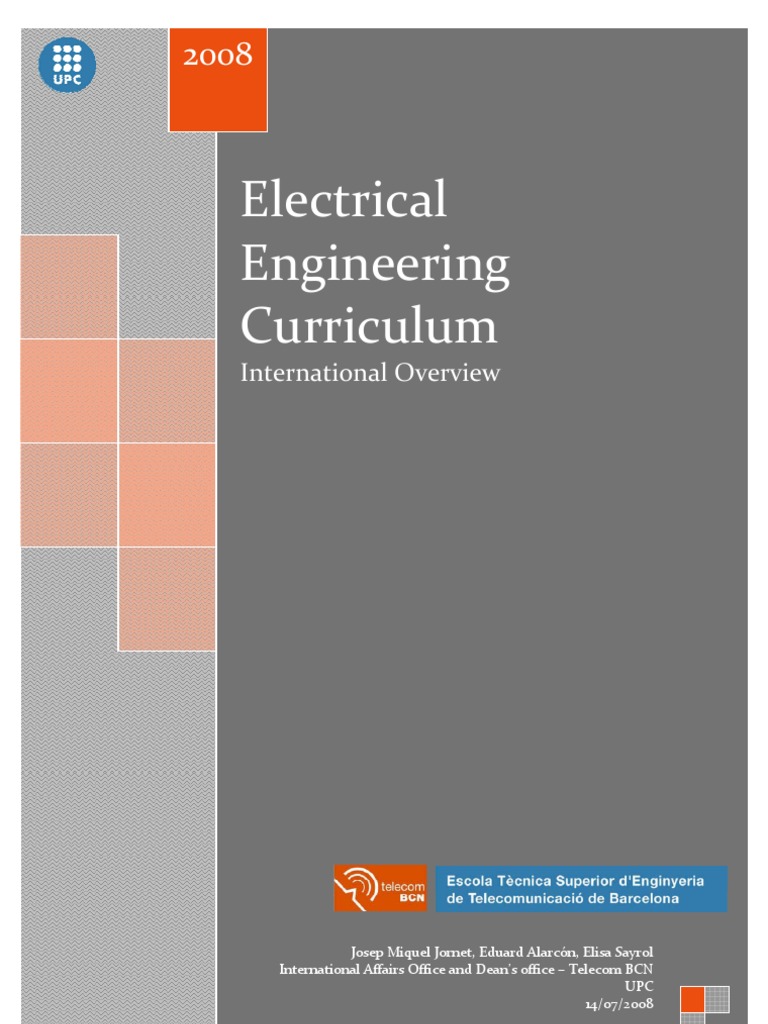 Mit Electrical Engineering Curriculum International Overview | PDF ...