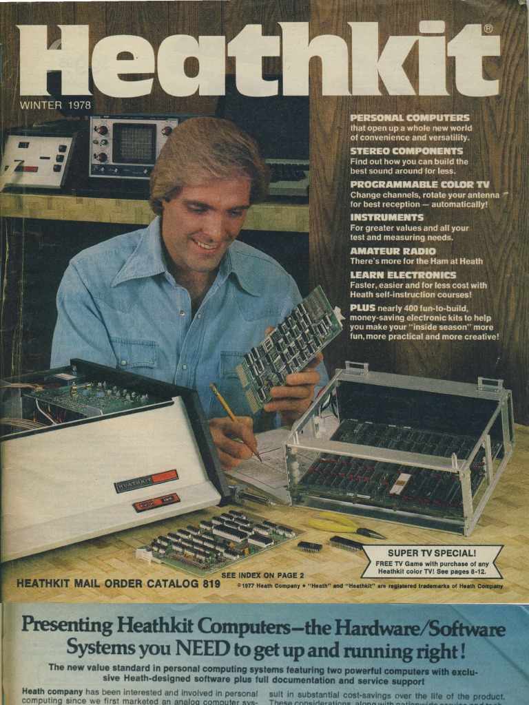 Heathkit Catalog 819 | PDF | Compact Cassette | Computer Program