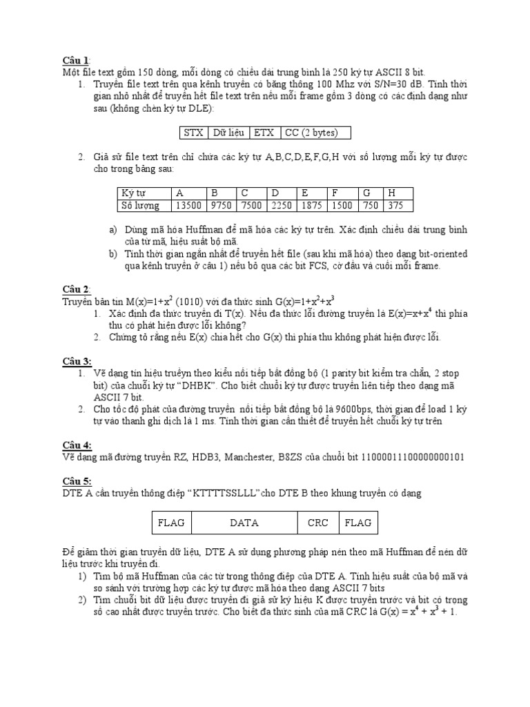 TSL & Mtts - Bai Tap 2 | PDF