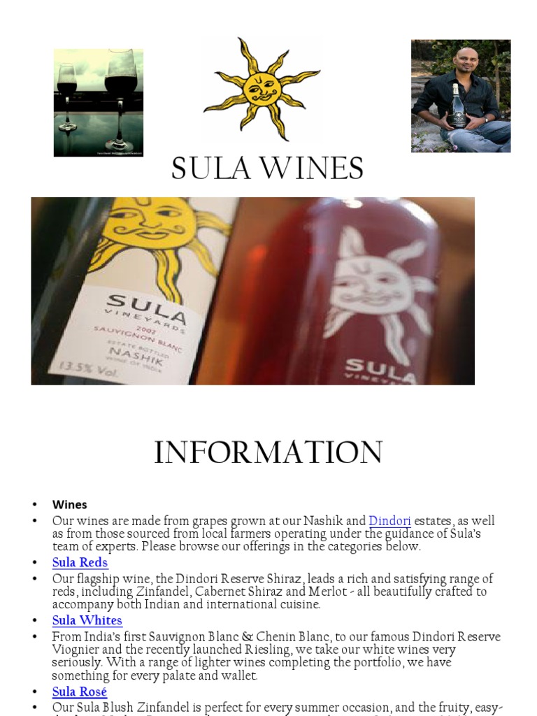 Sula Wines | PDF | California Wine | Rose