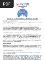 Grease Musical Character Breakdown | PDF | Singing | Performing Arts