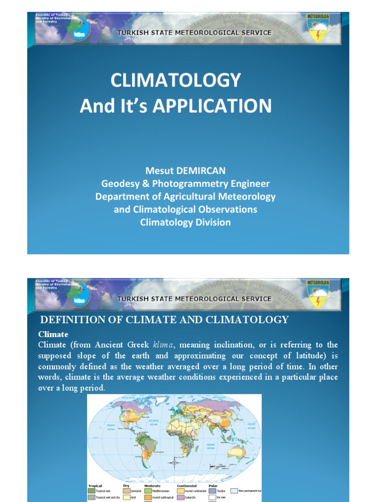 Understanding Climatology and Climate | PDF | Atmospheric Circulation ...
