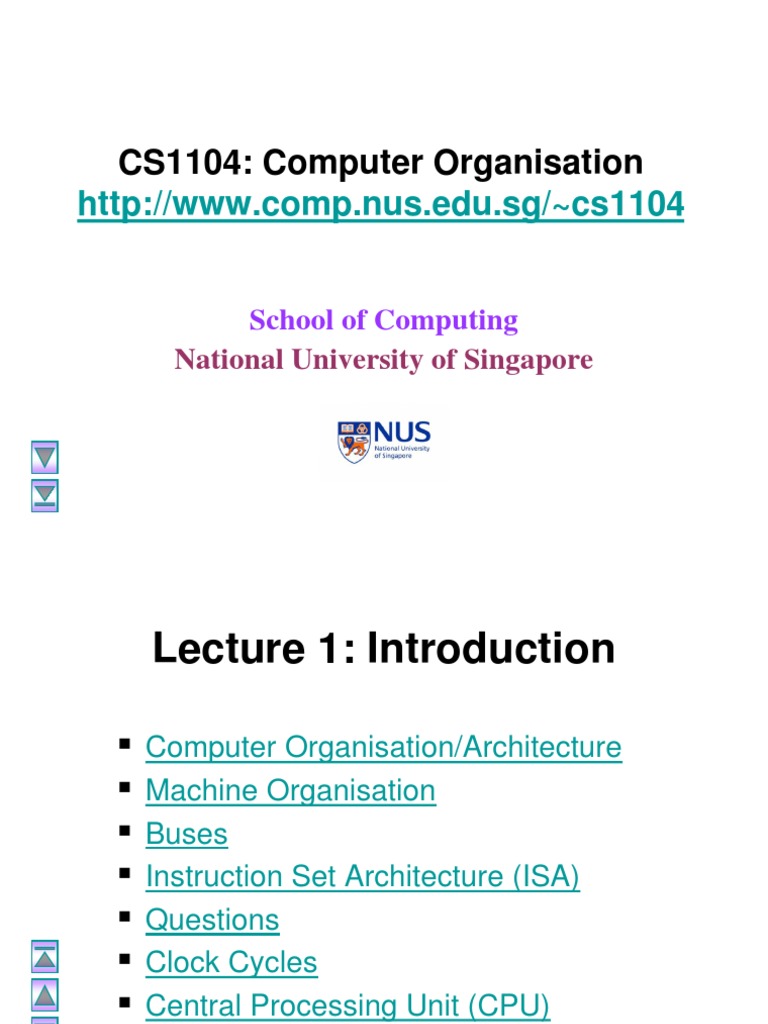 Cs1104 P2 01 Pdf Instruction Set Central Processing Unit 