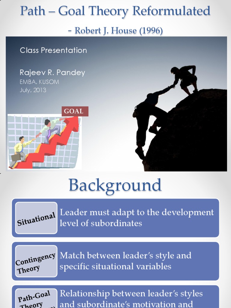 Path-Goal Theory | Leadership | Leadership & Mentoring