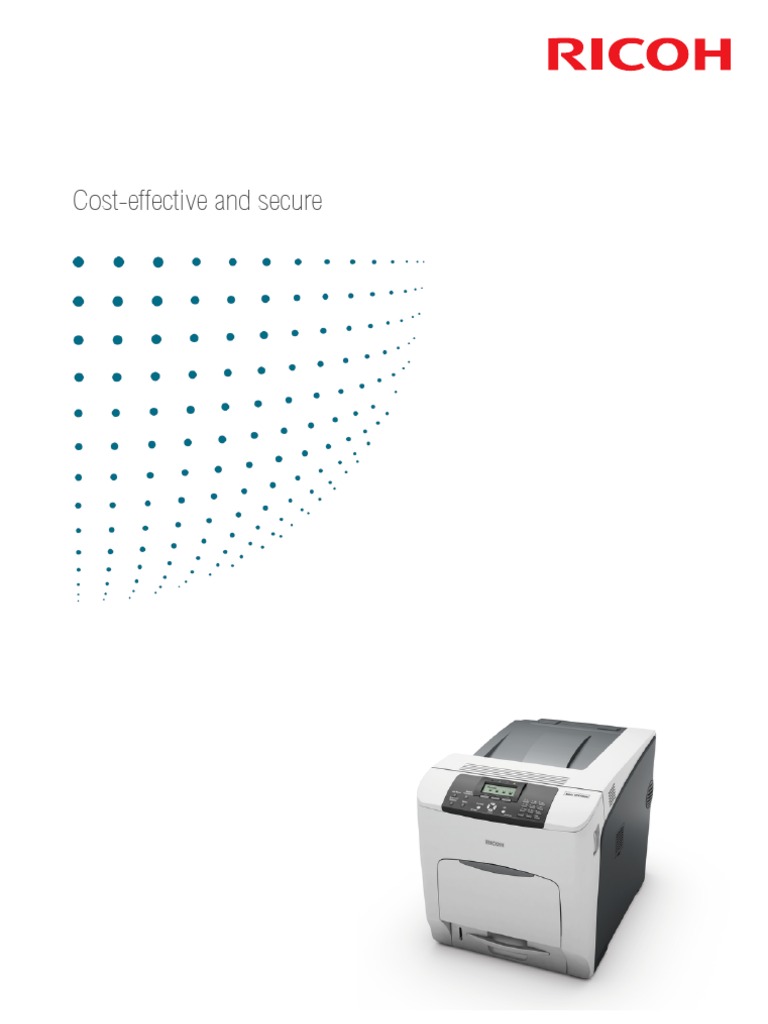 Midshire Business Systems - Ricoh SP C430DN / SP C431DN - A4 Printer Colour Brochure | PDF ...
