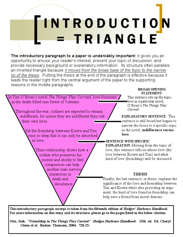 Thesis - Introduction Triangle | PDF