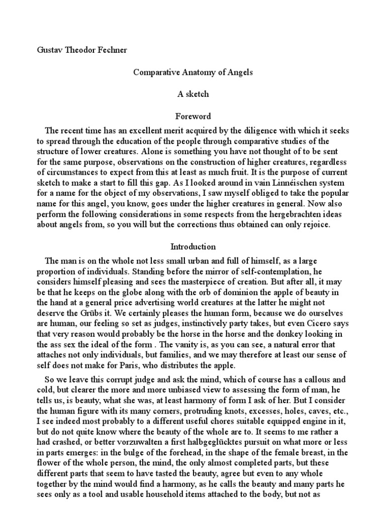Anatomy of Angels: A Comparative Study | PDF | Planets | Eye