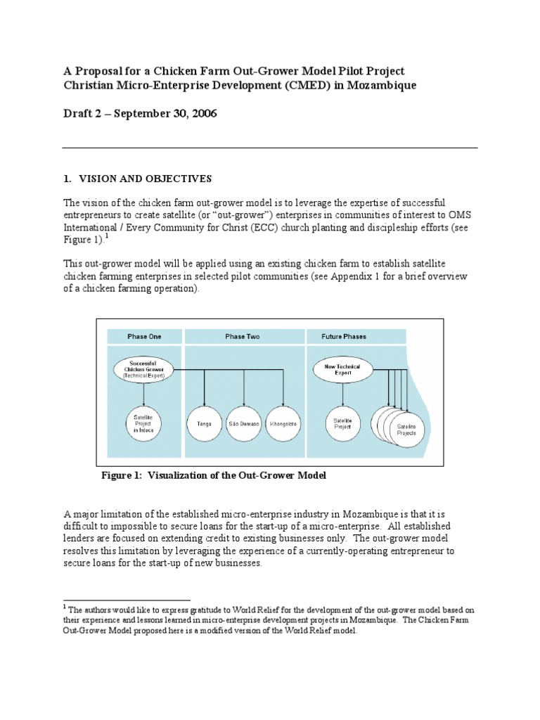 Chicken Farm Proposal v2 | PDF | Loans | Expert