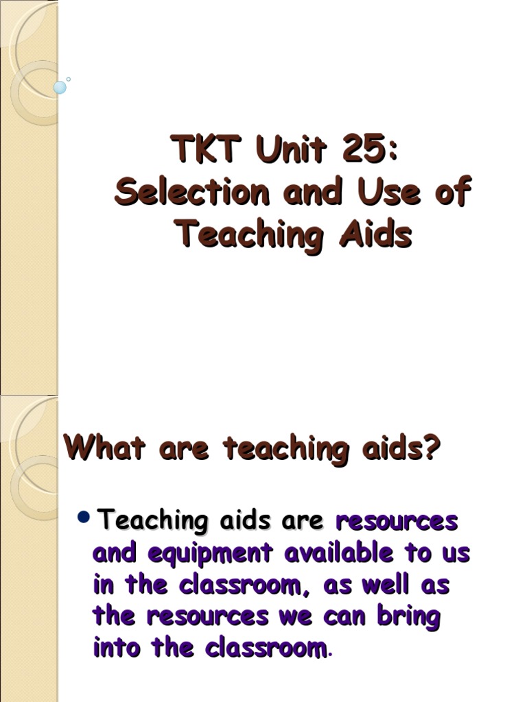 TKT Unit 25 | PDF | Vocabulary | Linguistics