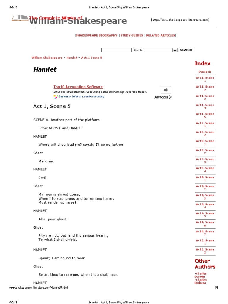 Hamlet Act 5 Questions