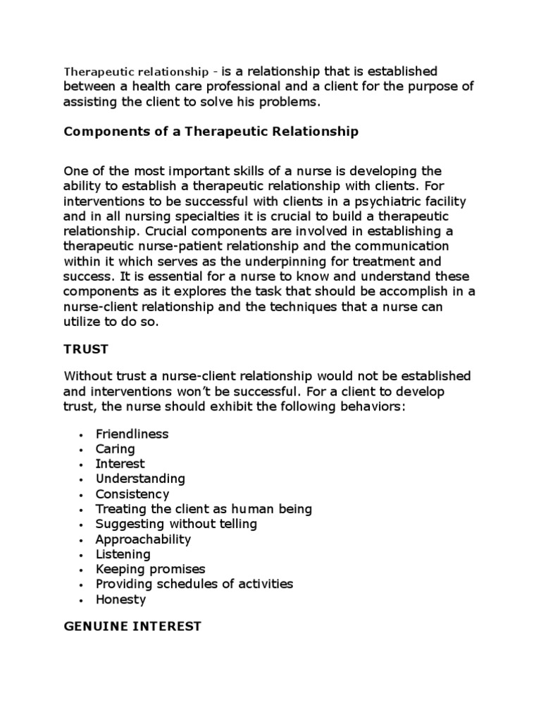Empathy in Nurse-Client Relationships | PDF | Sympathy | Empathy