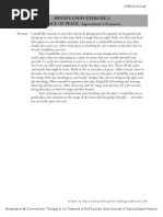 Mindful Breathing Exercise Script | PDF | Breathing | Exhalation