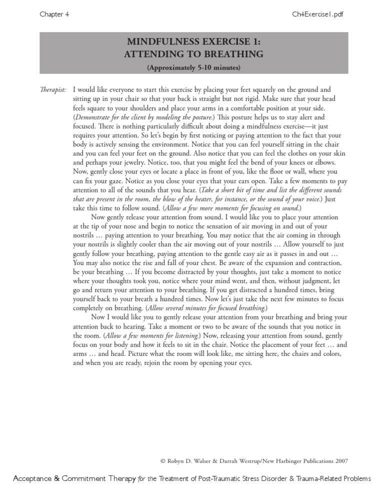 Breathing Script | Mindfulness | Self-Improvement