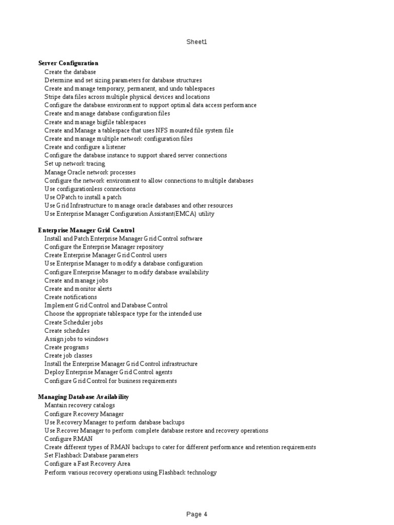 Server Configuration | PDF | Grid Computing | Oracle Database
