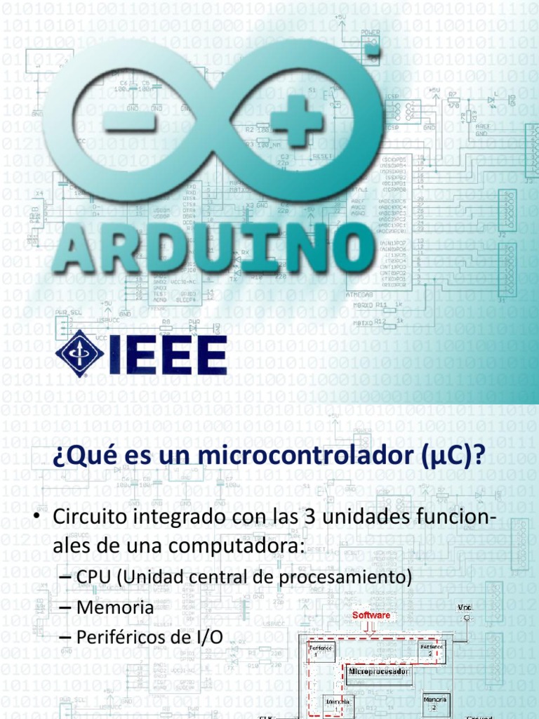 Presentacion Arduino Breve | PDF | Arduino | Microcontrolador