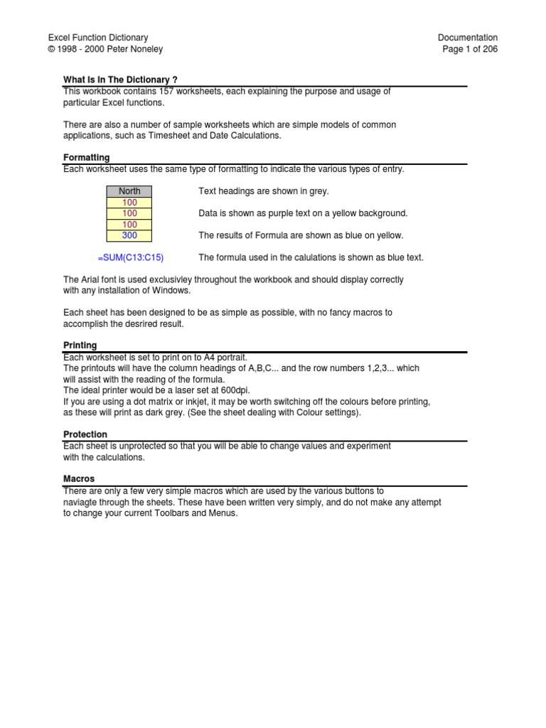 Excel Learning (OPI) | PDF | Microsoft Excel | Numbers