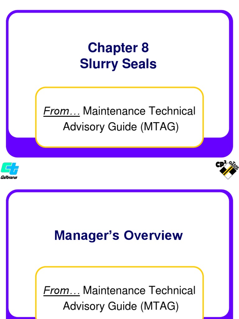 Slurry Seals: From Maintenance Technical | PDF | Road Surface | Asphalt