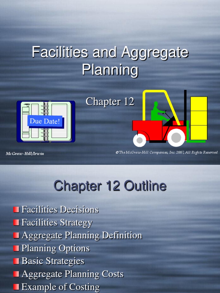 Chap012.ppt Facilities and Aggregate Planning | PDF | Business
