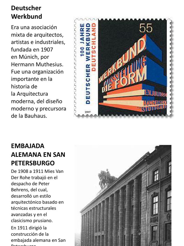 Deutscher Werkbund | PDF | Diseño arquitectonico | Arquitectura