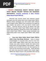 Persiapan TKD Akademi TNI-Panitia TNI | PDF