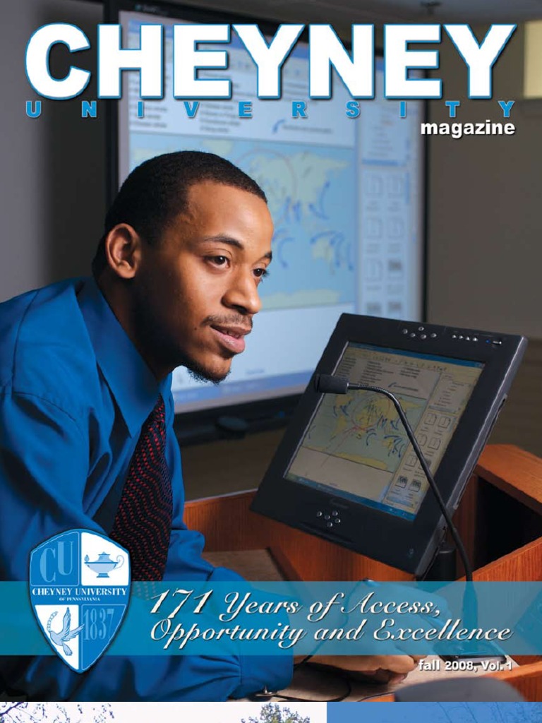 Cheyney University Magazine, Fall 2008, Vol. 1 | PDF | Further Education