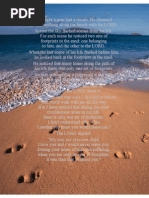 Free Printable Footprints Poem | PDF