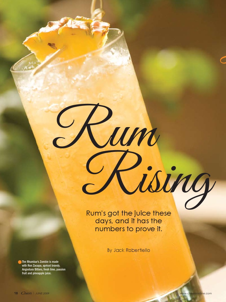 Rum Cheers June 09 | Rum | Bar