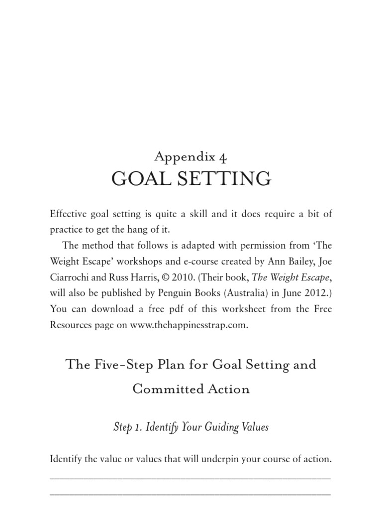 SMART Goal Setting | Download Free PDF | Goal Setting | Goal