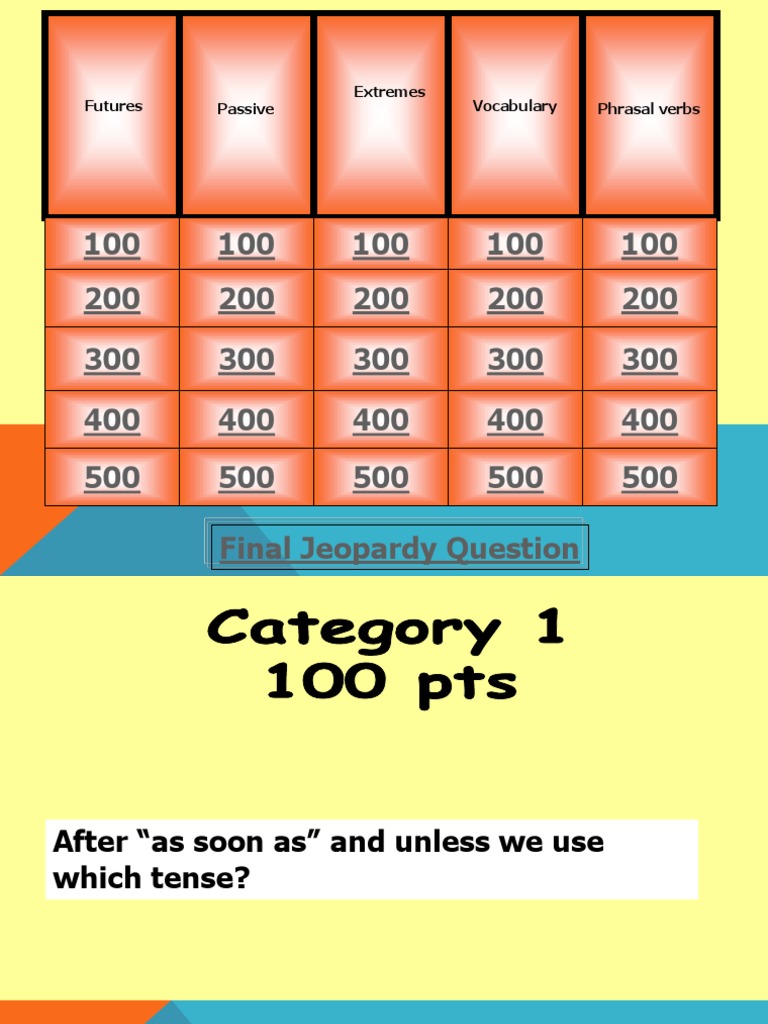 Jeopardy Speakout 1 - 4 Upper Intermediate | PDF | Languages | Language ...